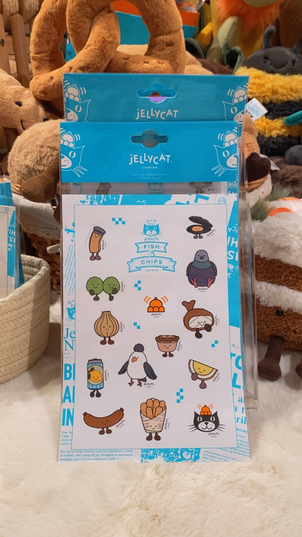 Jellycat London sticker – Hanna Scallop